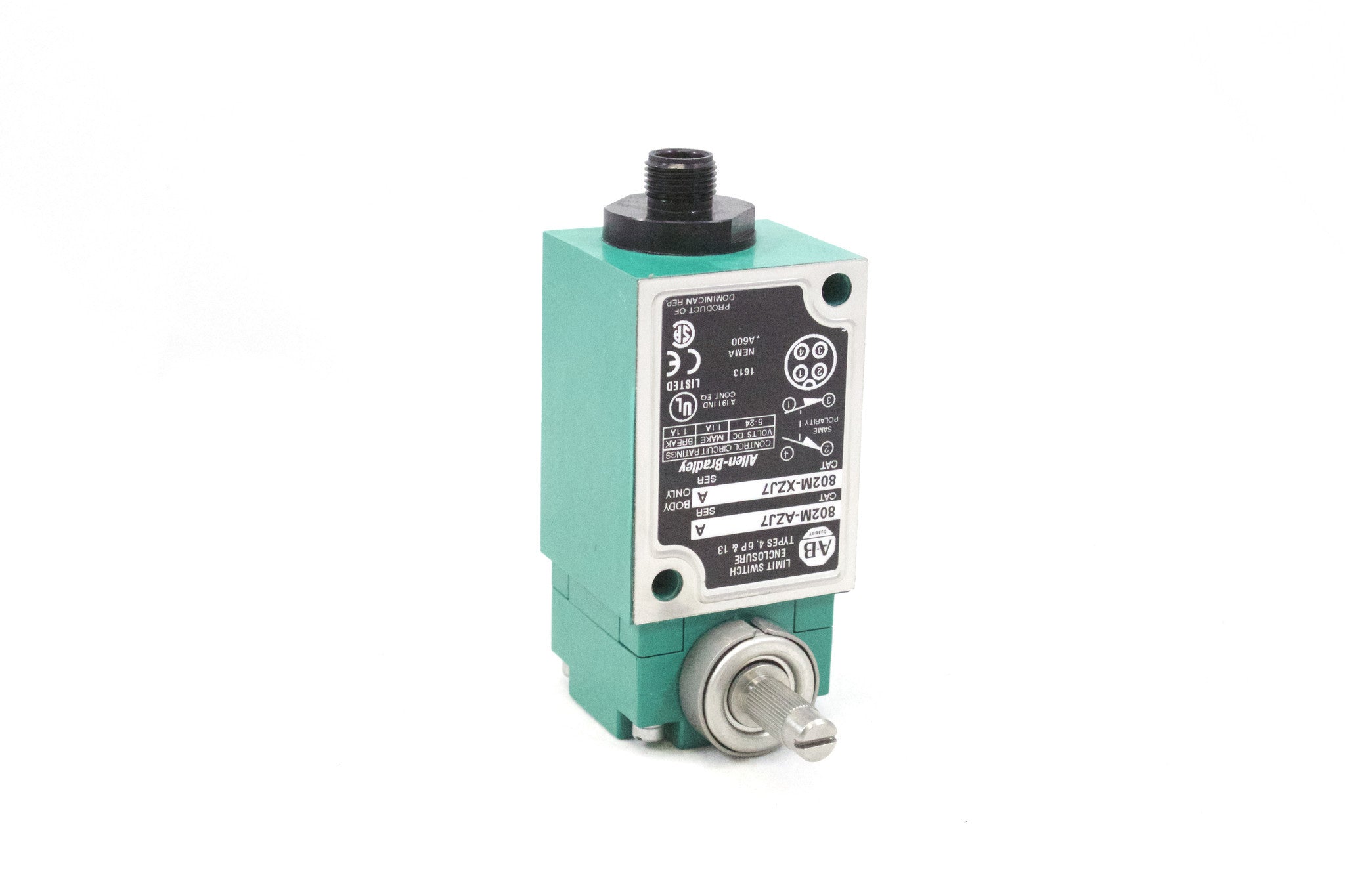 Lever Type Spring Return; Lever Type; CW or CCW; 9 Degree Operation; M ...